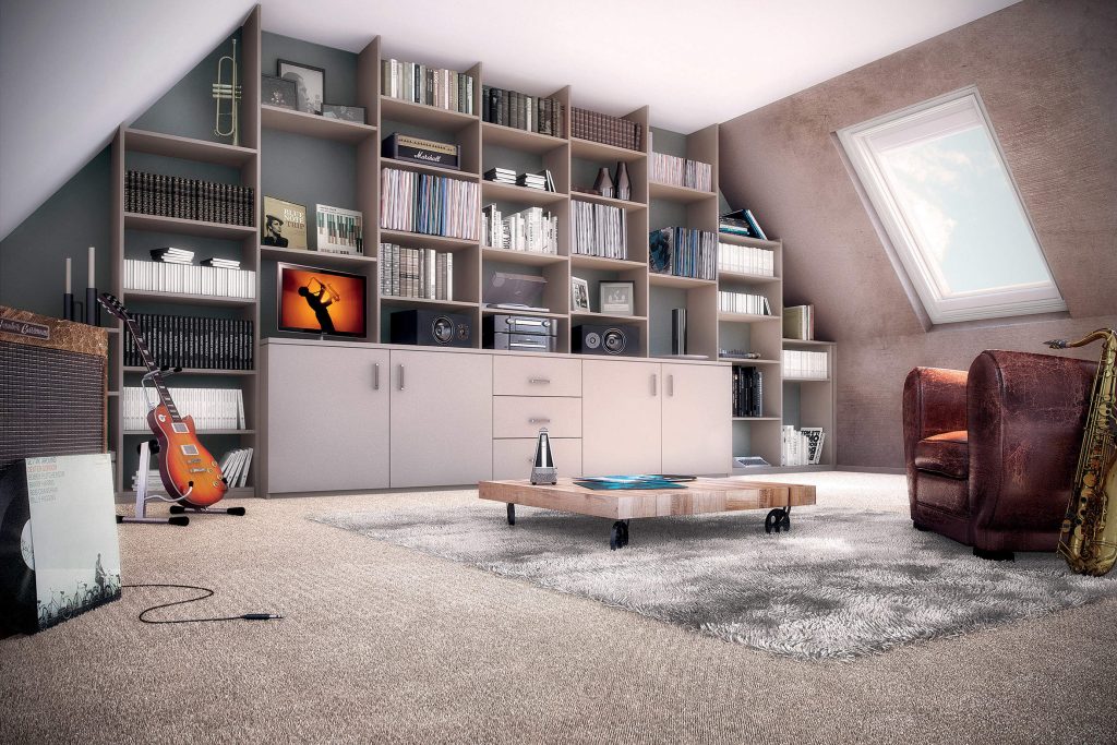 Aménagement de rangements sous comble : optimisez vos espaces | Archea